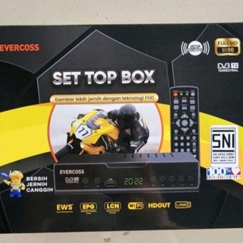 Jual Evercross Set Top Box Pro Tv Digital Receiver Full Hd Stb ...