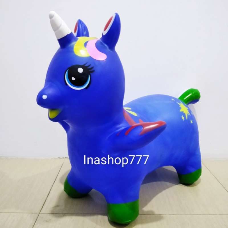Jual ANIMAL JUMPING MUSIK TEBAL KUDA TERBANG/ (SNI) MAINAN KUDA KUDAAN ...