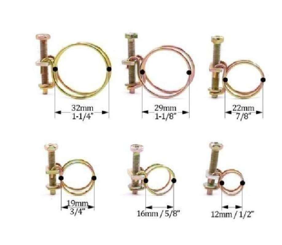 Jual Klem Kawat 2 Inch / Klem Selang 45-50 Mm / Clamp Selang Kawat Di ...