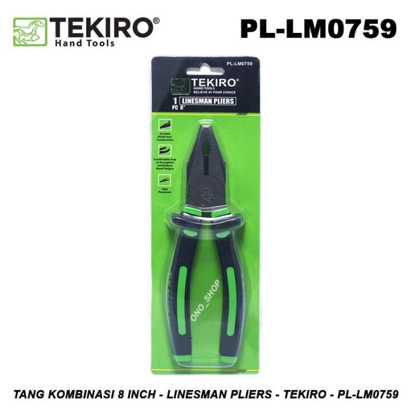 Jual Tang Kombinasi TEKIRO 8 / Linesman Pliers 8 / Tang 8 inch TEKIRO ... Jual Tang Kombinasi TEKIRO 8 / Linesman Pliers 8 / Tang 8 inch TEKIRO ...