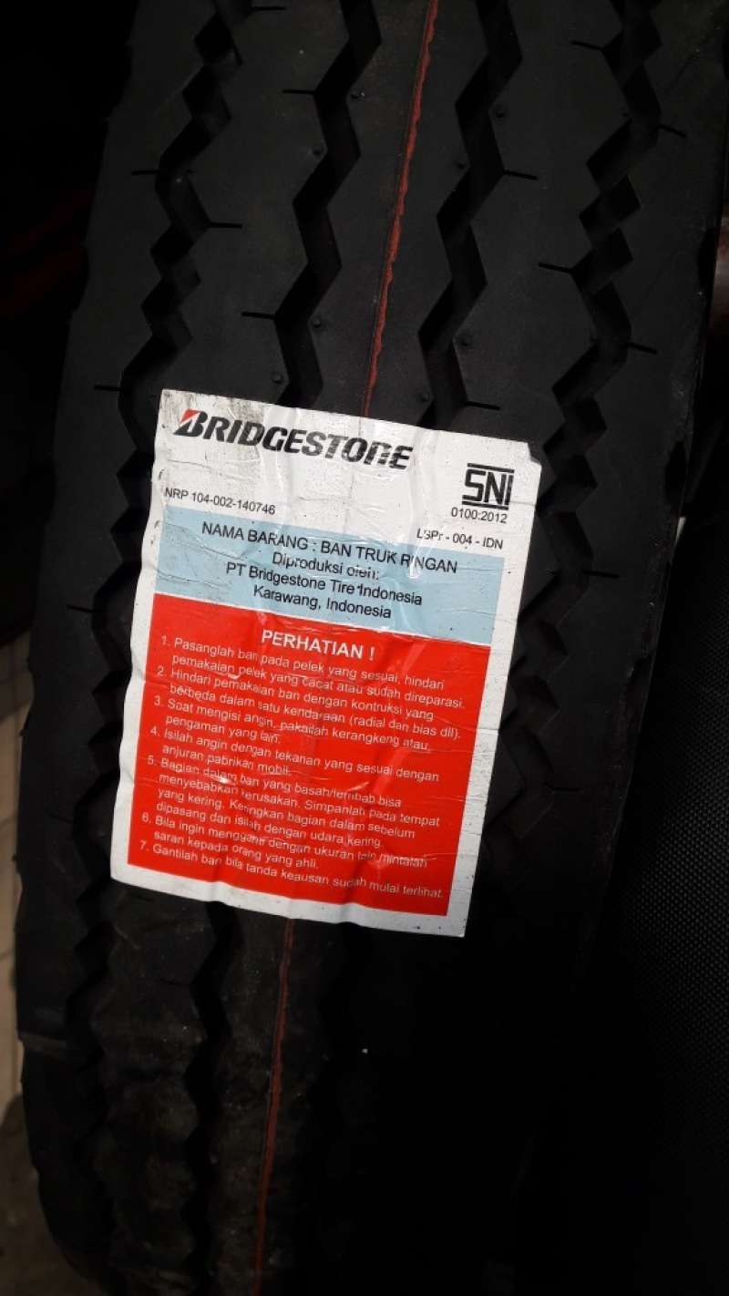 Promo BRIDGESTONE 7.50 - 15 12PR / 750 15 MRD (BAN TRUK ENGKEL) Diskon ...