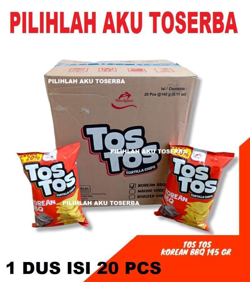 Jual Tostos Tortilla Chip Korean Bbq 145 Gr - ( Harga 1 Dus ) Di Seller ...