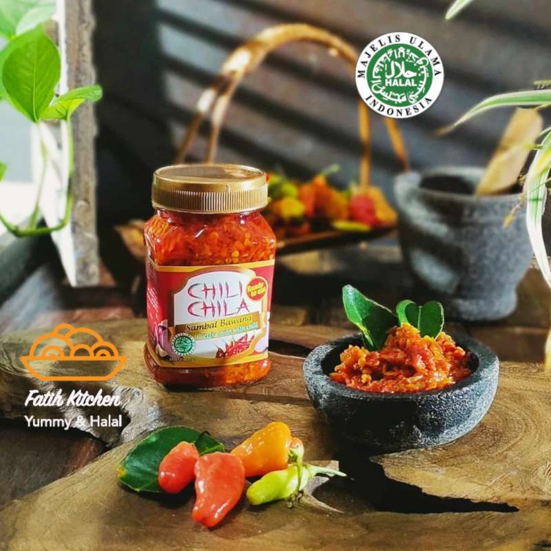 Jual Chili Chila Sambal Bawang 210 gr - Halal di Seller Fatih Kitchen ...