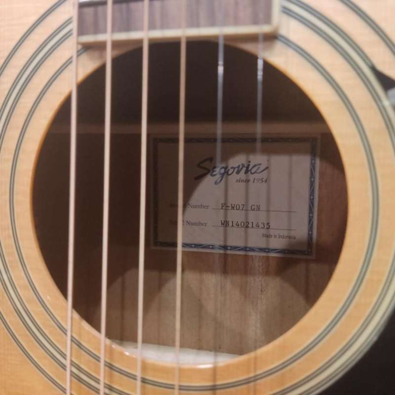 Jual Segovia FW07G-GN Acoustic Electric Guitar Ex Display di Seller Meisa Musik - Mustika Jaya ...