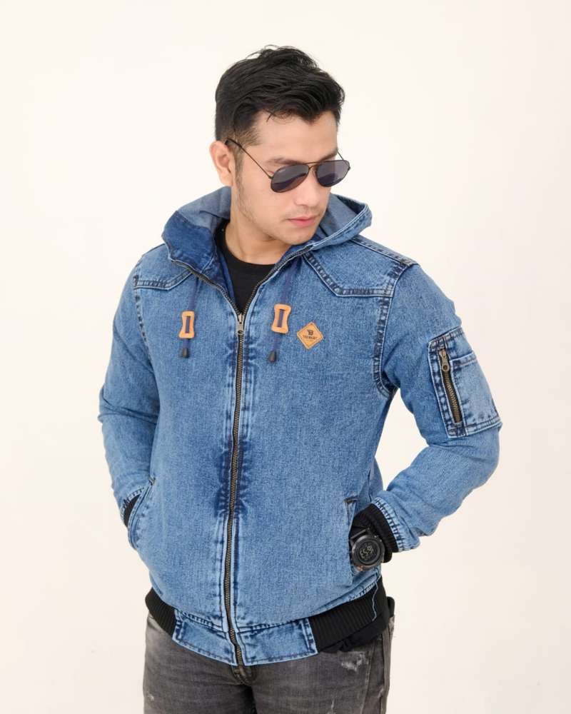 Jual JAKET JEANS PRIA ORIGINAL BRAND THE BERRY 100%REALPICT MODEL SAKU ...