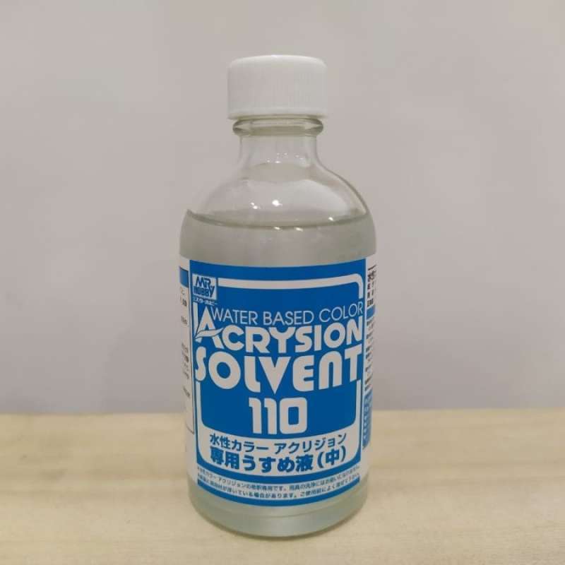 Promo Mr Hobby Water Based Color Acrysion Solvent 110ml Diskon 56% di ...