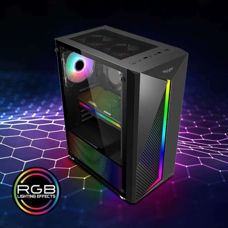 Promo Armaggeddon Nimitz N3 Excellent ATX Gaming PC Case with RGB ...