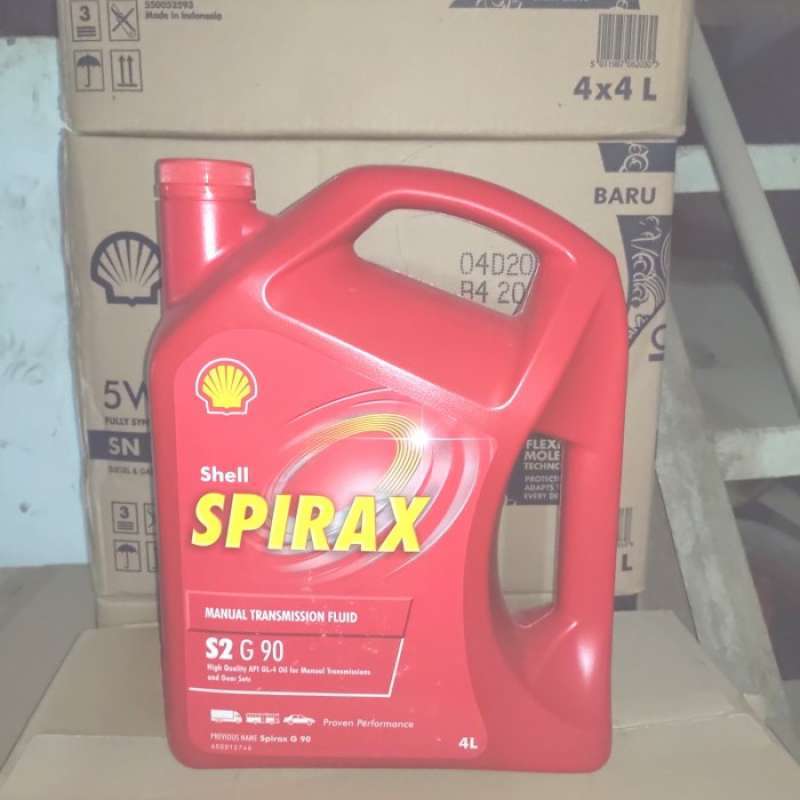 Jual Shell Spirax S2 G 90 Transmisi Manual Gardan 4 L Di Seller Shanum ...