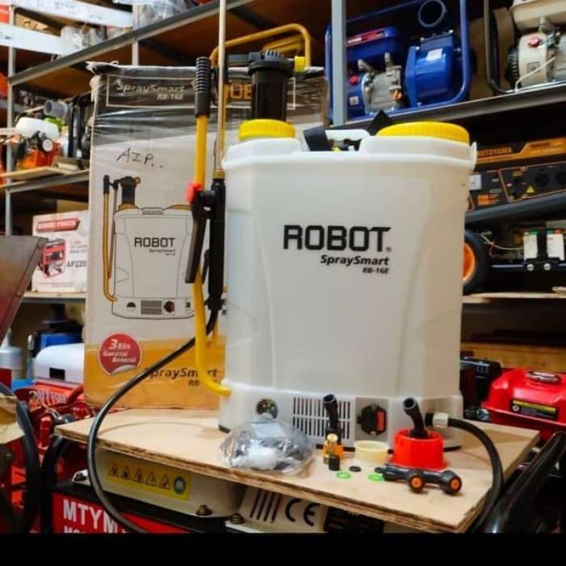 Jual Sprayer Robot Atau Semprot Hama Elektrik Robot 2in1 Mesin Semprot ...