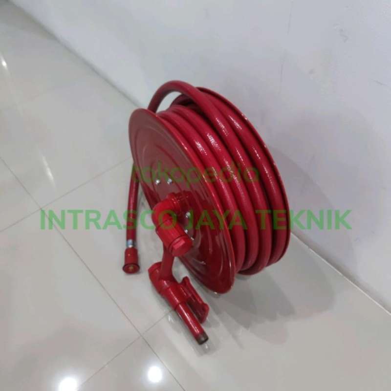Jual Swinging Fire Hose Reel 1 In X 30 M Selang Hydrant Pemadam Gulung ...
