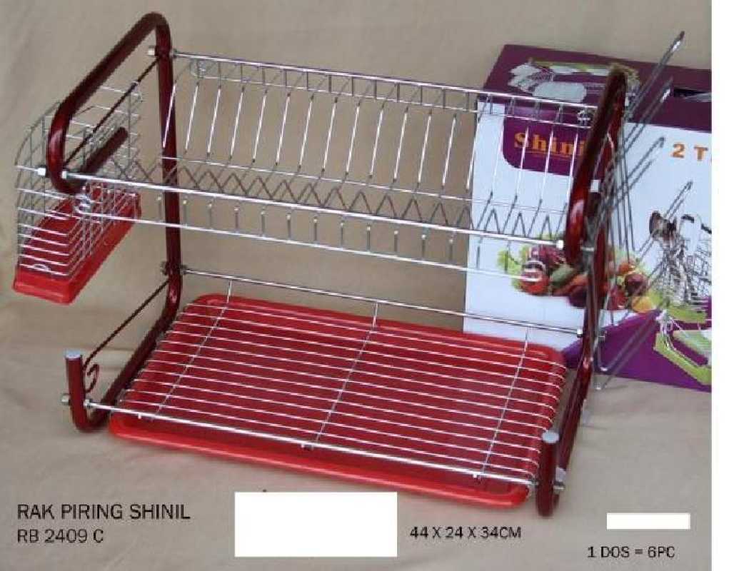 Jual Rak Piring Portable set 2 Rak Piring Stainless di Seller My Pantry ...