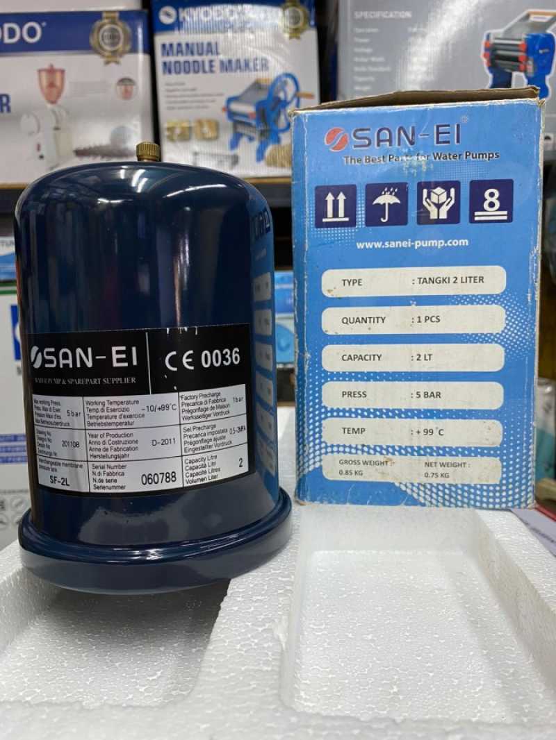 Promo Tabung Angin Otomatis Pompa Model Pentil Sanei 2 Liter Pressure 5 Bar Diskon 39% di Seller ...