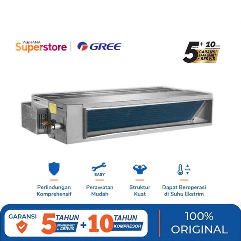 Promo Gree AC Ceiling Duct Standard Non Inverter 4 1/2 PK - GU125PHS/A ...
