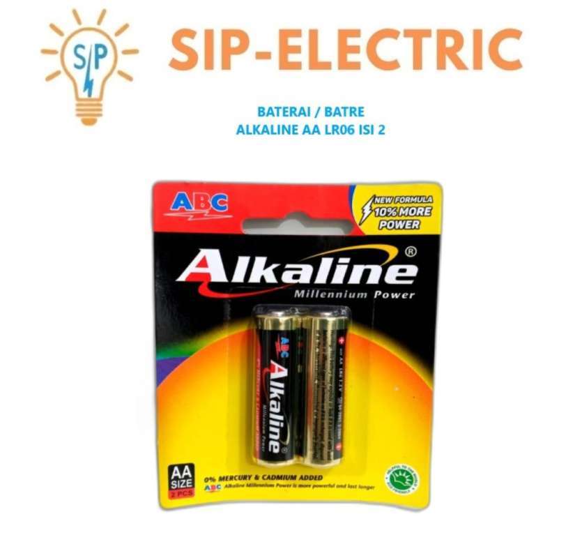 Jual Batre Baterai Abc Alkaline Aa Lr Isi Battery Lr Volt Di Seller Sip Electric