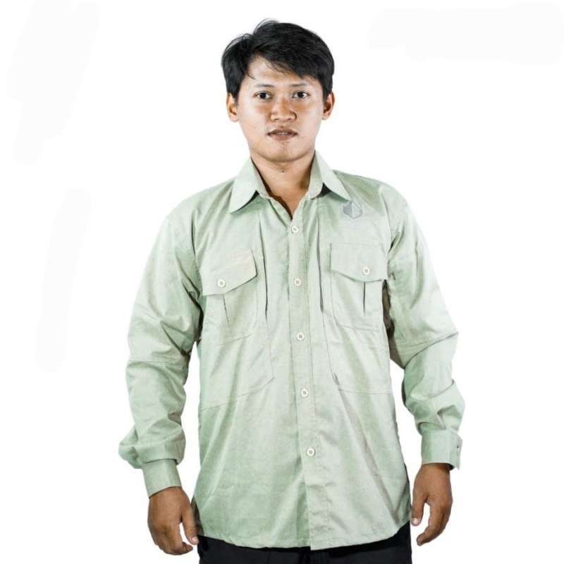 Jual kemeja pdl cargo samkan tactical baju lapangan outdoor panjang ...