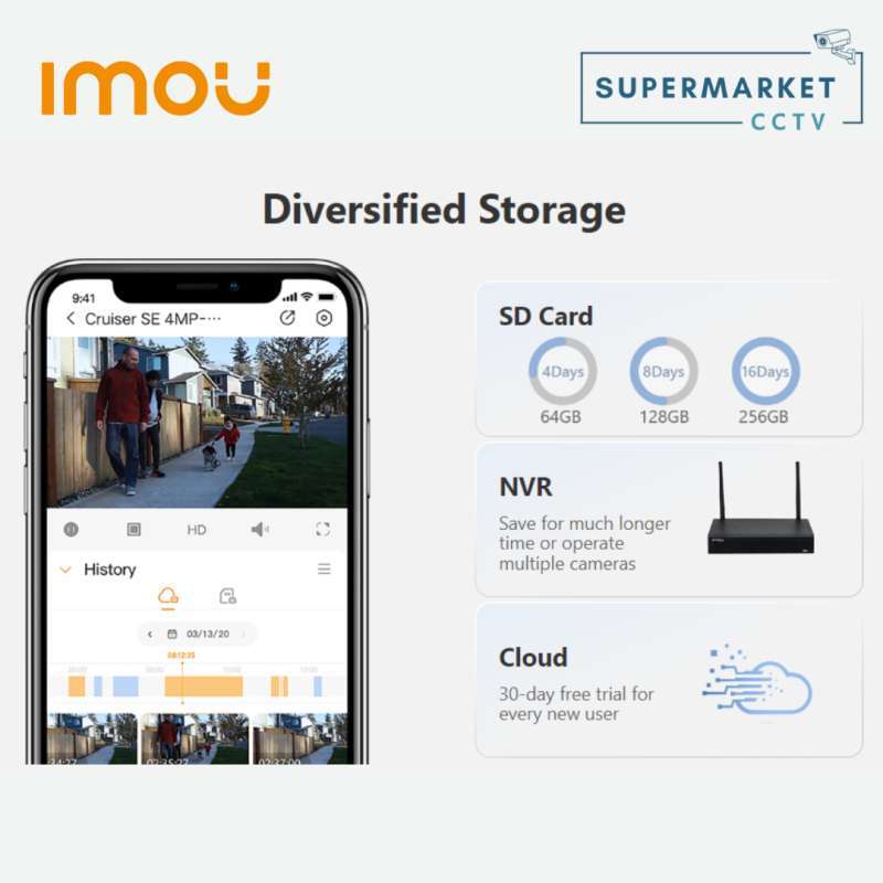 Promo Imou Cruiser Se 4mp Smart Tracking & Full Color Night Vision ...