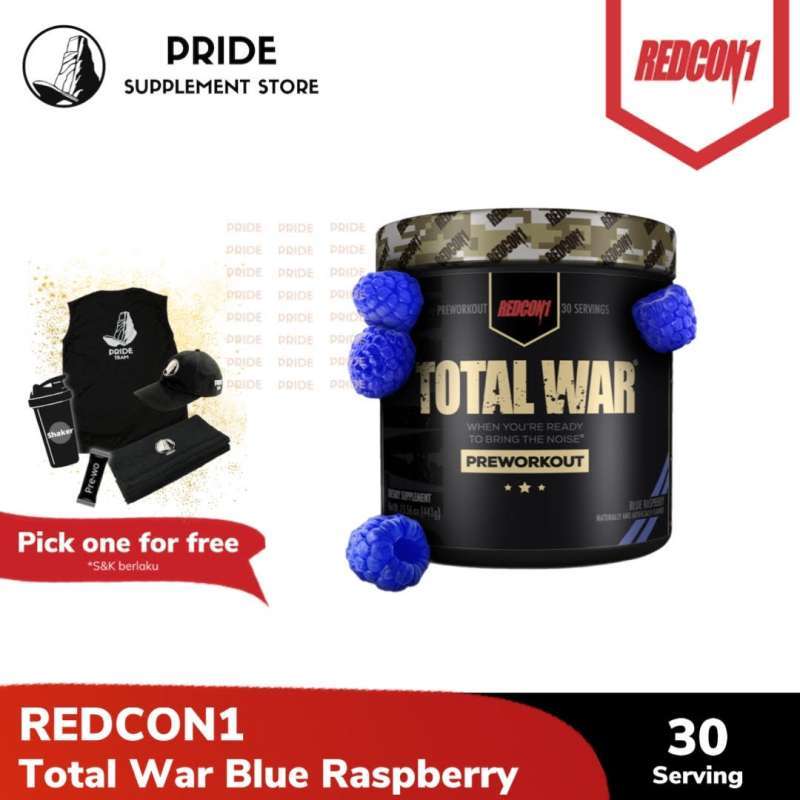 Jual Redcon1 Total War Preworkout 30 Servings Ultimate PWO di Seller ...