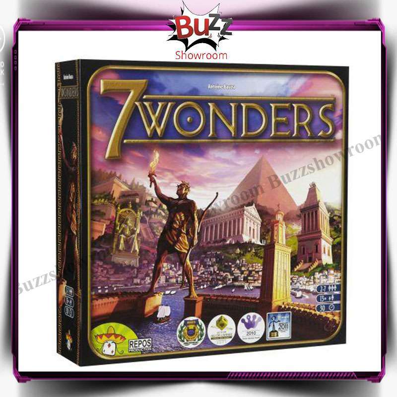 Jual Buzz Showroom 7 Wonders Seven Wonder Board Game di Seller ...