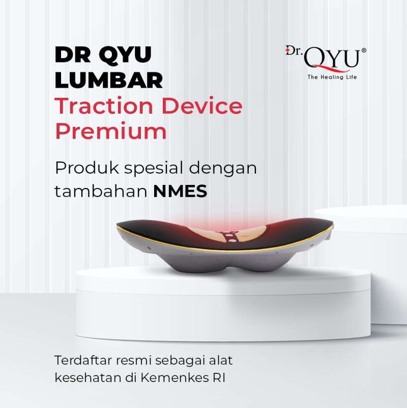 Promo DR. QYU LUMBAR TRACTION DEVICE PREMIUM THERAPY FISIOTERAPI LOW ...