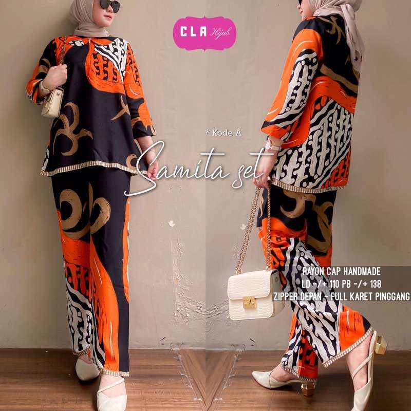 Jual SAMITA SET ORIGINAL BY CLA HIJAB di Seller ALYA STORE SOLO - Kota ...