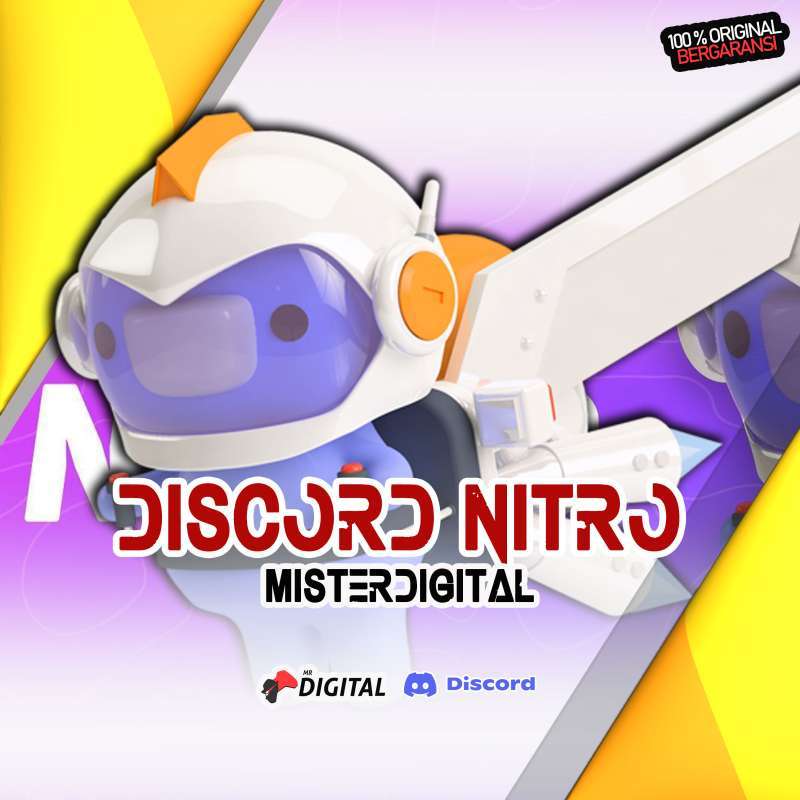 Promo Top Up Discord Nitro 1 Monthx2 Via Gift Diskon 12% Di Seller ...