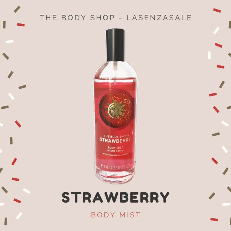 Jual The Body Shop Original 100% - Strawberry Body Mist 100Ml di Seller ...
