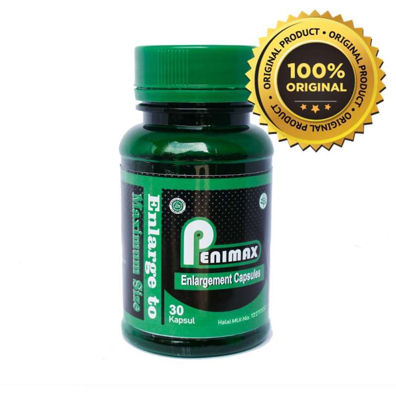 Jual Penimax Herbal Enlargemenat Capsules Original [30 Kapsul] Di ...