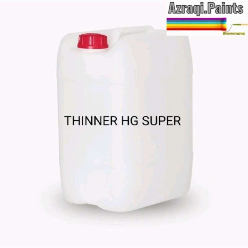 Promo Thinner Hg Super High Gloss Jerigen (20 Liter) Super Murah Diskon ...