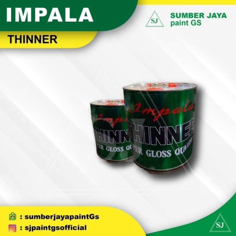 Promo Thinner Impala 1 liter TERMURAH Diskon 34% di Seller Taylaa Shop ...