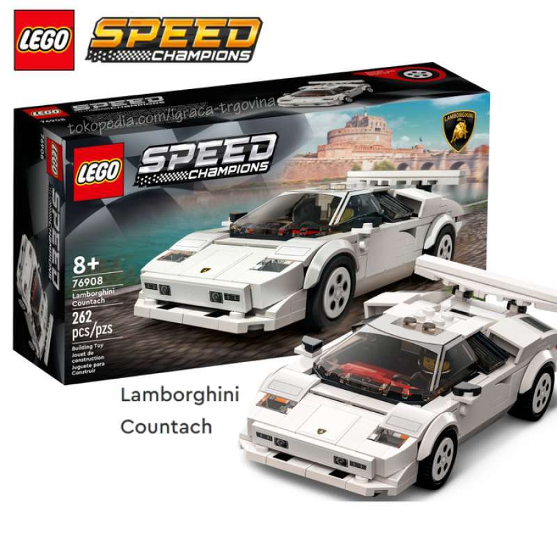 Promo LEGO 76908 Speed Champions Lamborghini Countach - Lego Speed 2022 ...