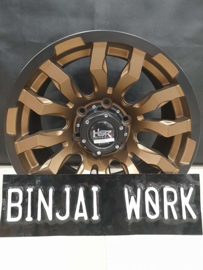Jual Velg Mobil Off Road R16 Hsr Wheel Pajero Fortuner Mux Triton Hilux ...