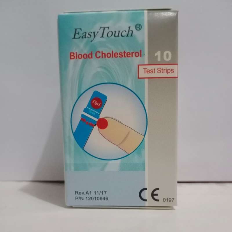 Promo Easy Touch Cholestrol Test Strip Isi 10 Strip Harga Terjangkau ...