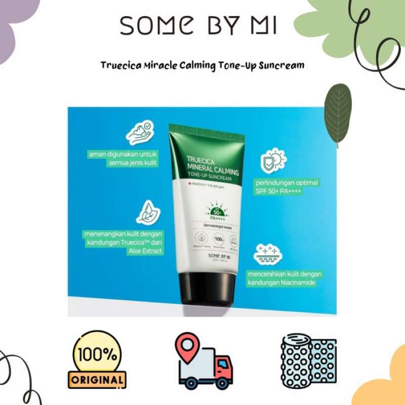 Promo SOMEBYMI SOME BY MI True Cica Mineral 100 Calming Sunscreen SPF ...