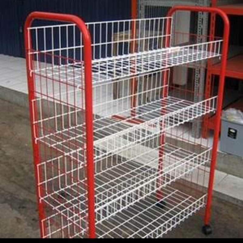 Jual rak master jumbo / rak Snack/rak Chiki master rak display rak besi ...