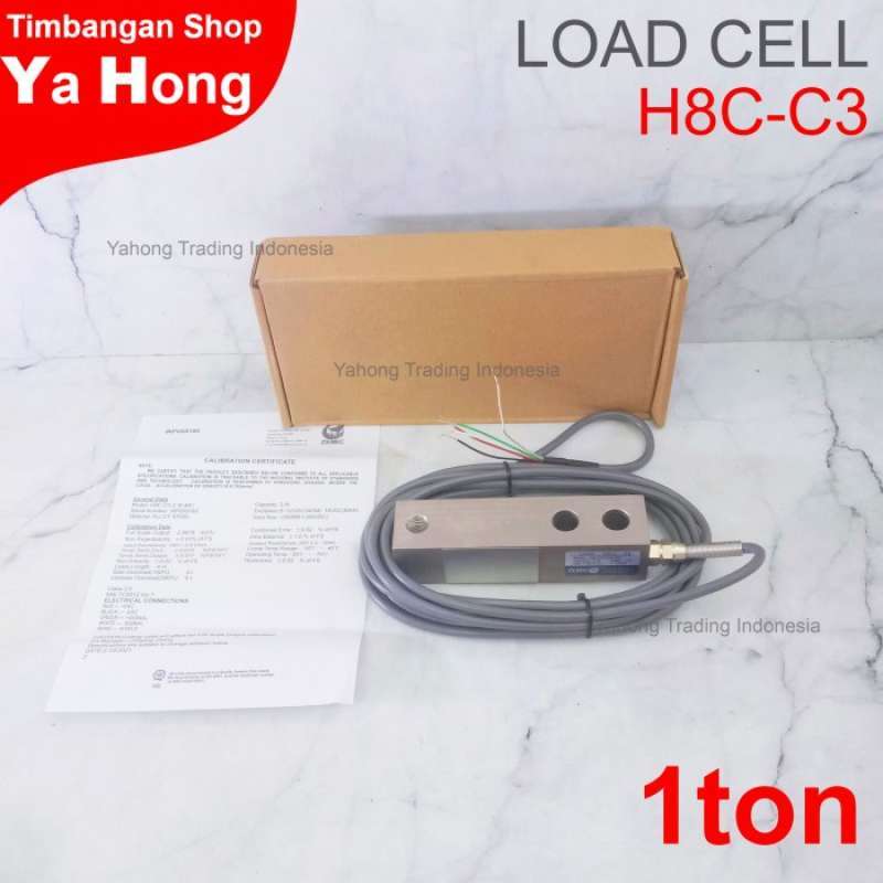 Jual Load Cell Timbangan Digital 1TON Loadcell Zemic H8C 1 TON di ...