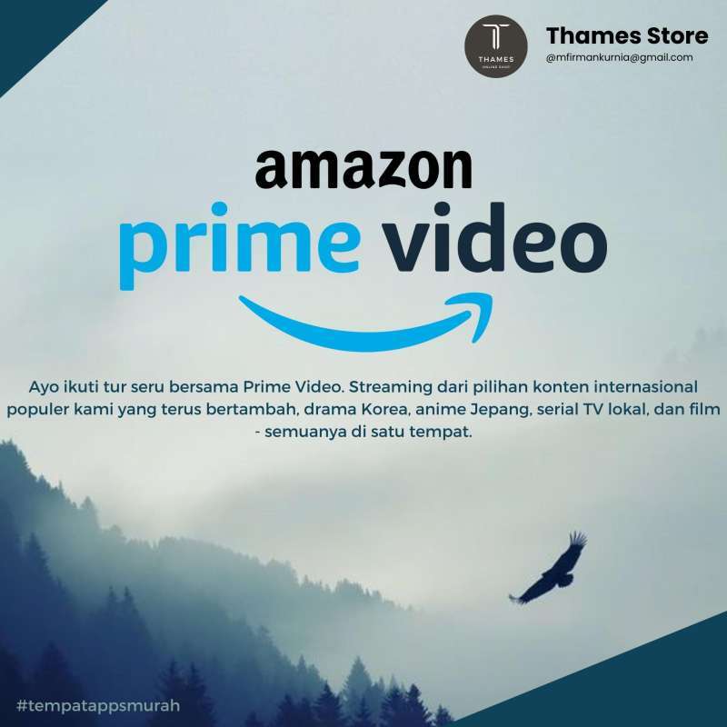 Jual AMAZON PRIME VIDEO 1 BULAN GARANSI di Seller t.store - Tuwang, Kab. Demak | Blibli