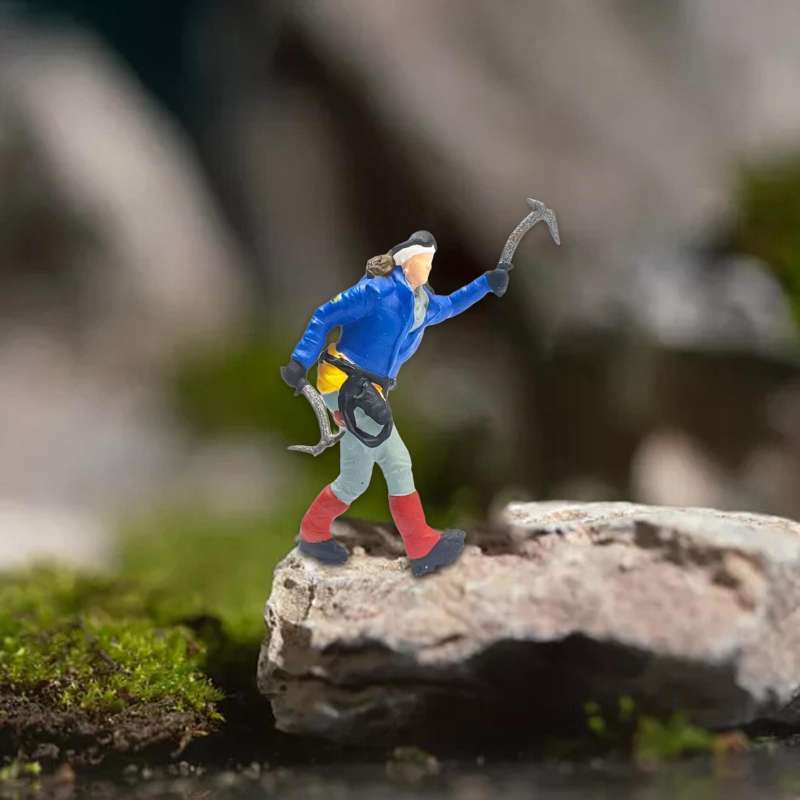 Jual 1/87 Climbing People Figures Miniature People Model for Layout ...