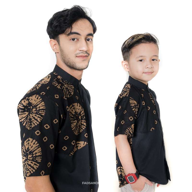 Jual New Louis Black Series Original By Fadsan - Baju Kemeja Koko Batik ...
