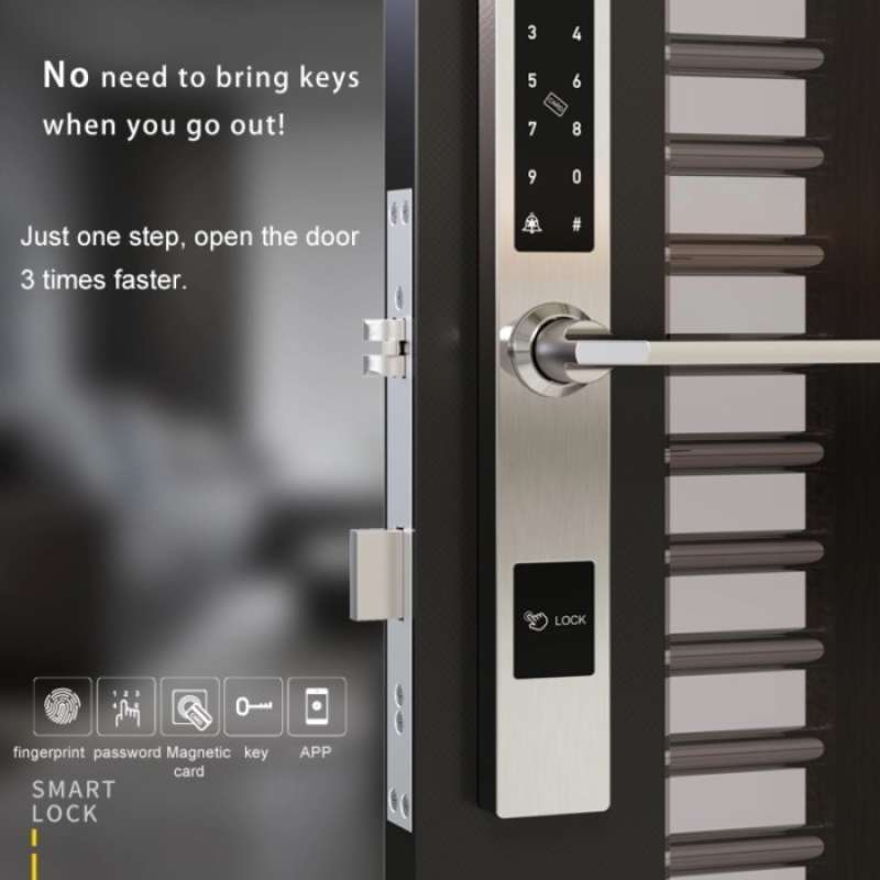 Jual ELOCK Broken Bridge Aluminum Alloy Door Lock SUS-304 Stailess Steel di Seller Artech ...