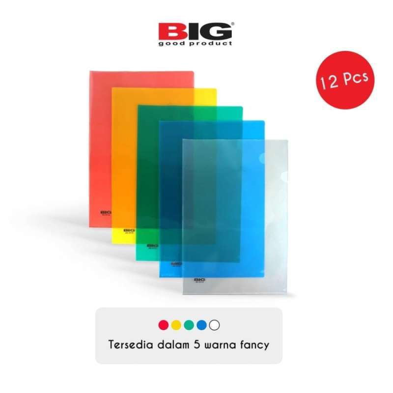 Jual BIG MAP L 8113 ISI 12 PER PACK / PENYIMPANAN DOKUMEN - MERAH di ...
