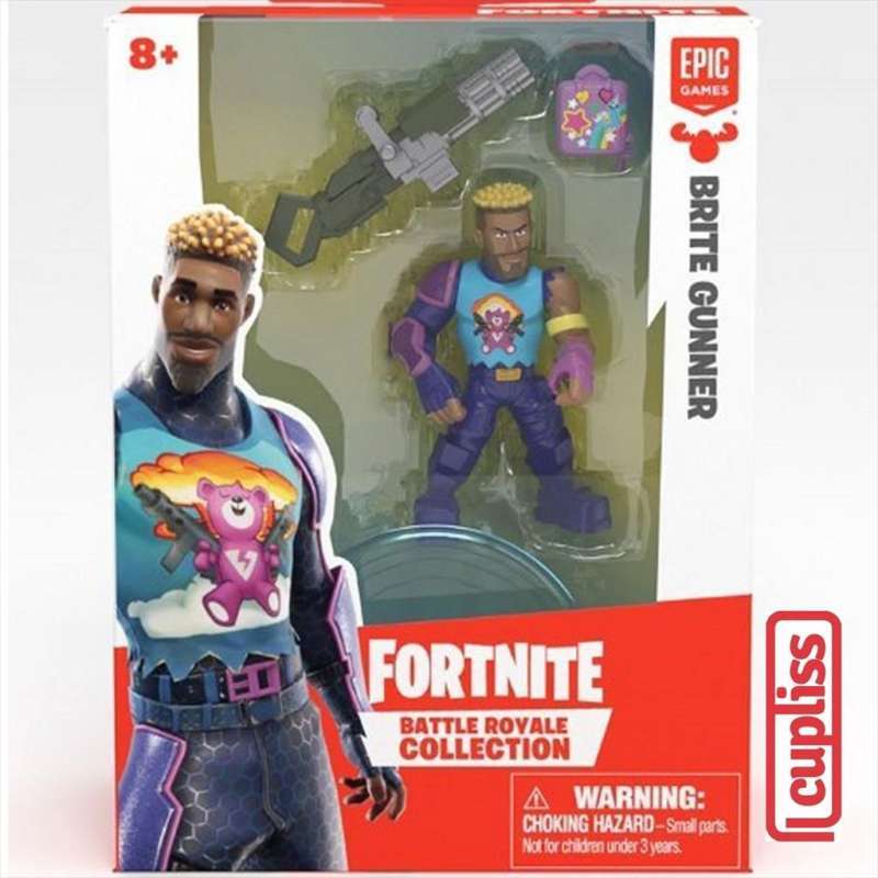 Jual Epic Games 63525 Fortnite Brite Gunner Figure Battle Royale Di ...