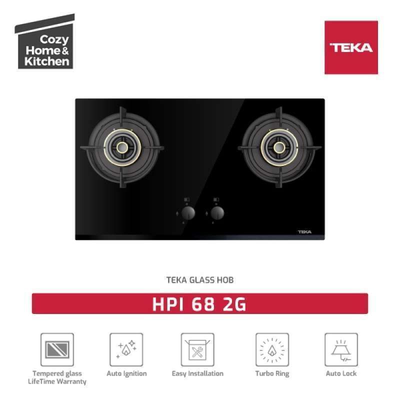 Jual Teka Built in Hob HPI 68 2G Kompor Tanam 68cm 2 Tungku di Seller ...