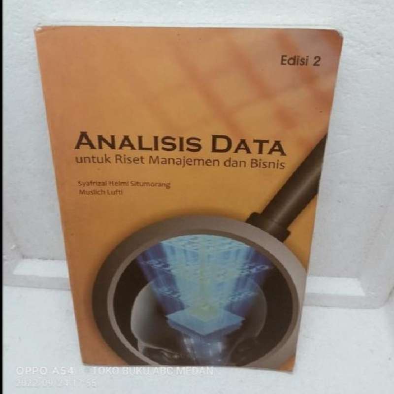 Jual BUKU ANALISIS DATA UNTUK RISET MANAJEMEN DAN BISNIS EDISI 2 di Seller TOKO BUKU ABC MEDAN ...