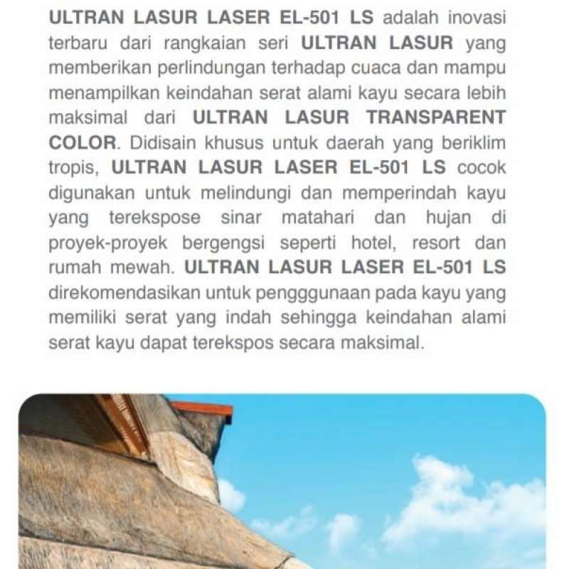 Jual Ultran Lasur El 501 Ls Black Propan Di Seller Puji Jaya Cat - Puji Jaya Cat - Kota Jakarta ...