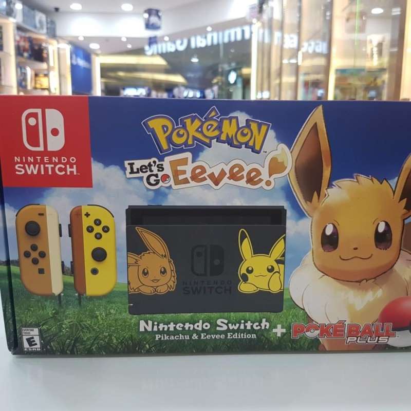 Jual nintendo switch READY pokemon letsgo eevee edition di Seller ...
