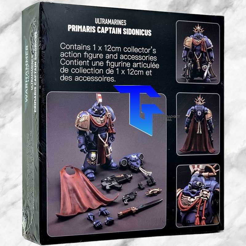 Promo Joytoy Warhammer 40k Ultramarines Primaris Captain Sidonicus ...