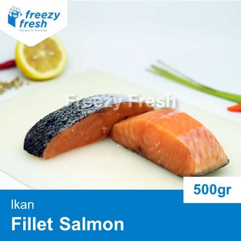 Jual FREEZY FRESH Ikan Salmon Fillet Cut [500 g] di Seller Freezy Fresh ...