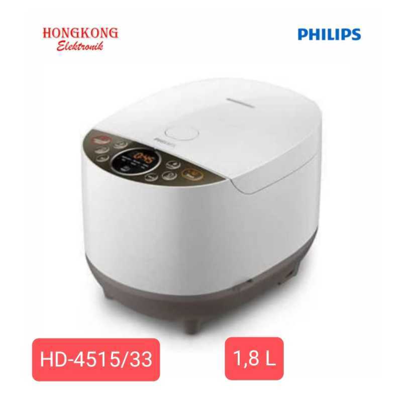 Jual Philips HD4515/33 Fuzzy Logic Digital Rice Cooker 1.8 L Magic Com ...