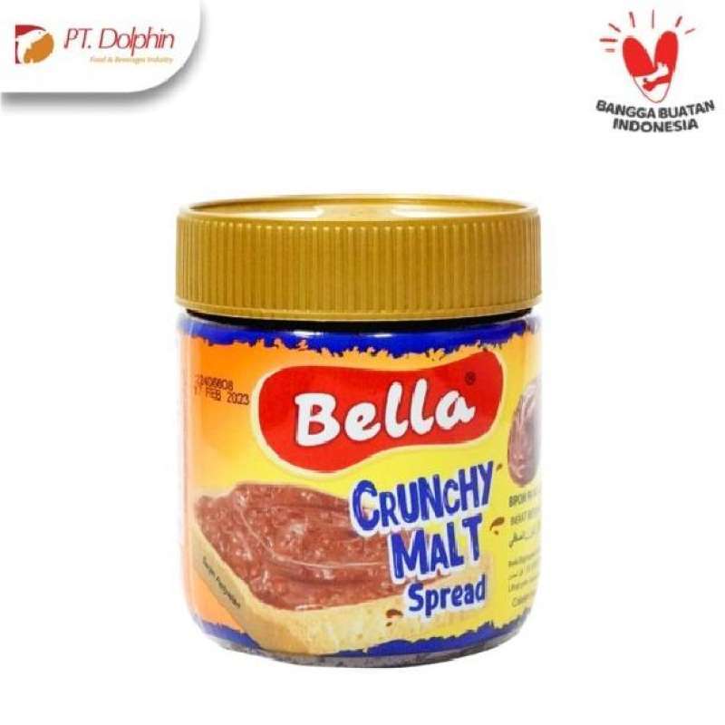 Promo Bella Spread Malt Crunchy Diskon 20% di Seller Dolphin Foods ...