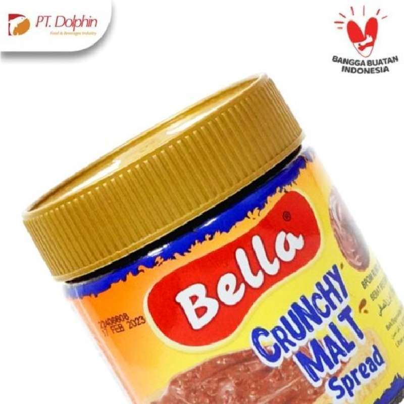 Promo Bella Spread Malt Crunchy Diskon 20% di Seller Dolphin Foods ...